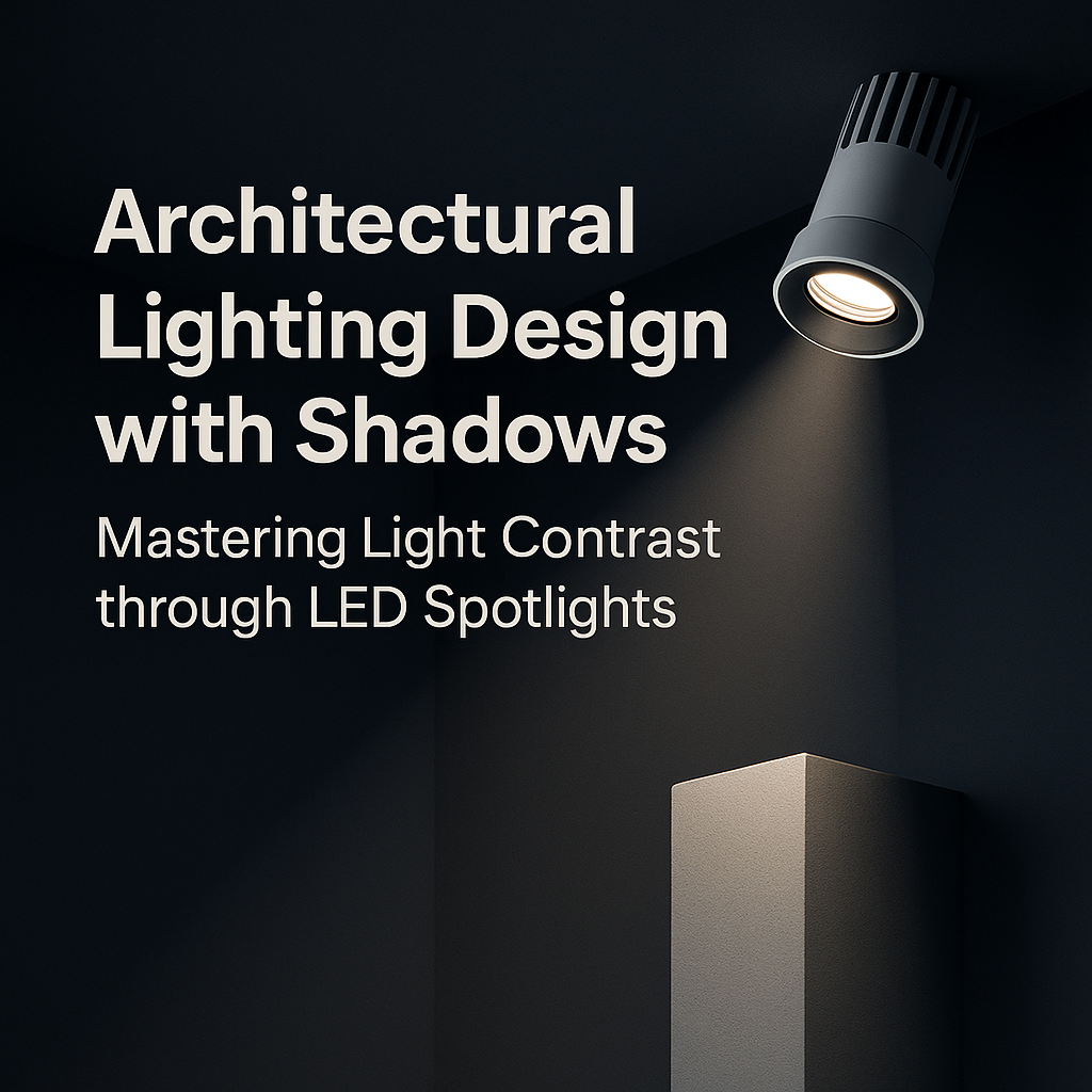 Architectural Lighting Design with Shadows | How LED Spotlights Shape ...