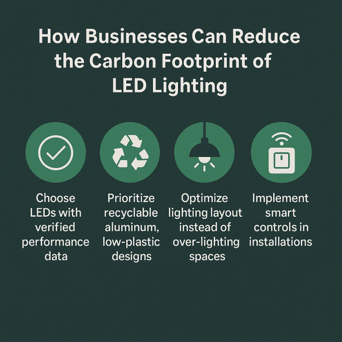 The Carbon Footprint of LED Lighting: Understanding Impact and How to ...